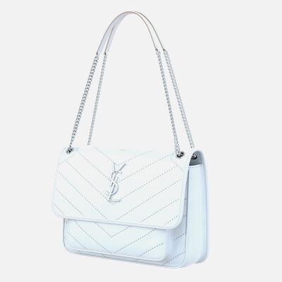 YSL Saint Laurent Niki Bag White Leather - 3D Model by 3dmonk