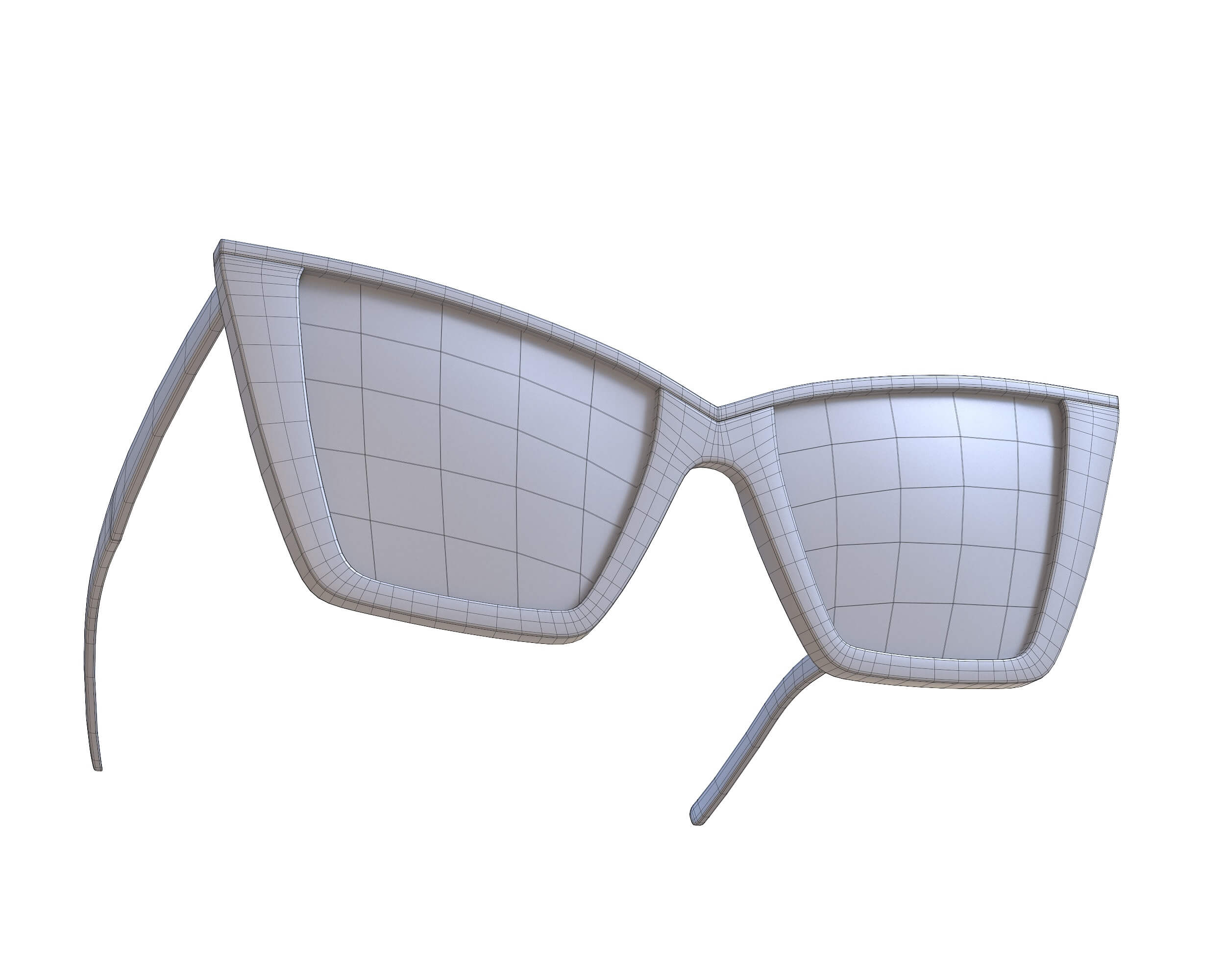 YSL Saint Laurent SL 570 Sunglasses - 3D Model by 3dmonk