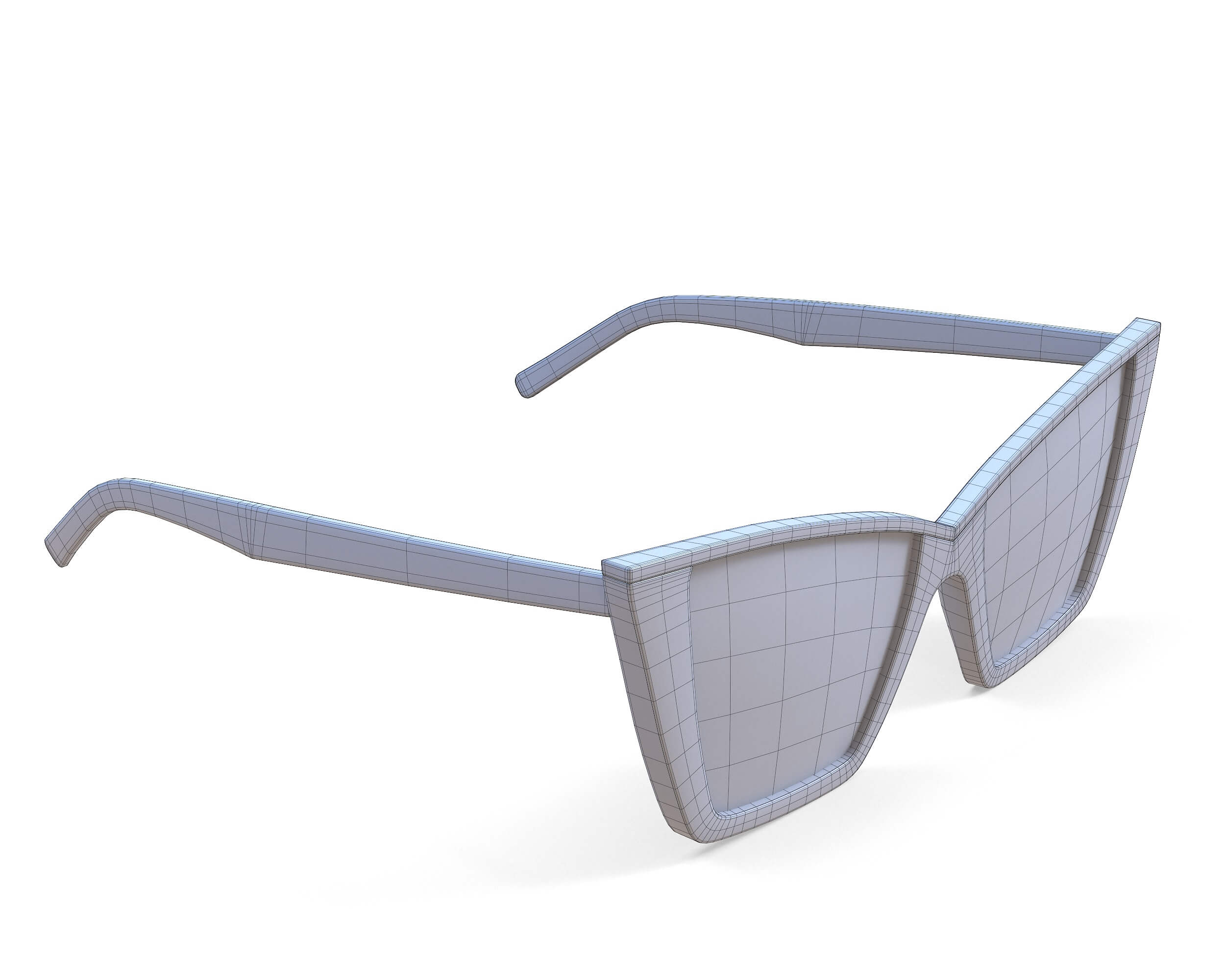 YSL Saint Laurent SL 570 Sunglasses - 3D Model by 3dmonk