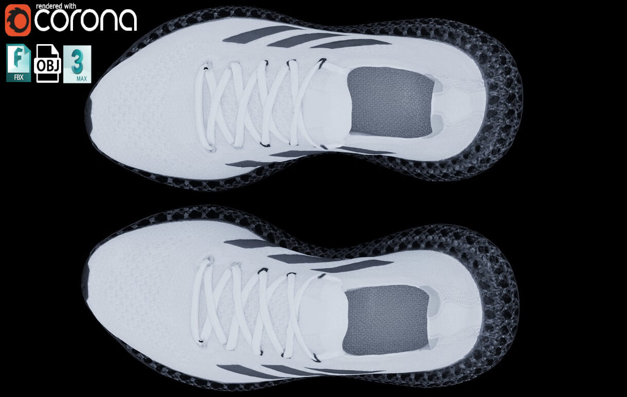 Adidas Futurecraft Running Shoes Low Poly PBR - 3D Model by 3Dog_Artist