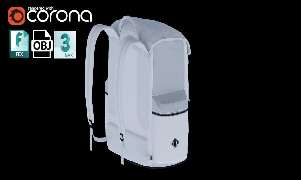 Adidas Originals Backpack Low Poly PBR - 3D Model by 3Dog_Artist