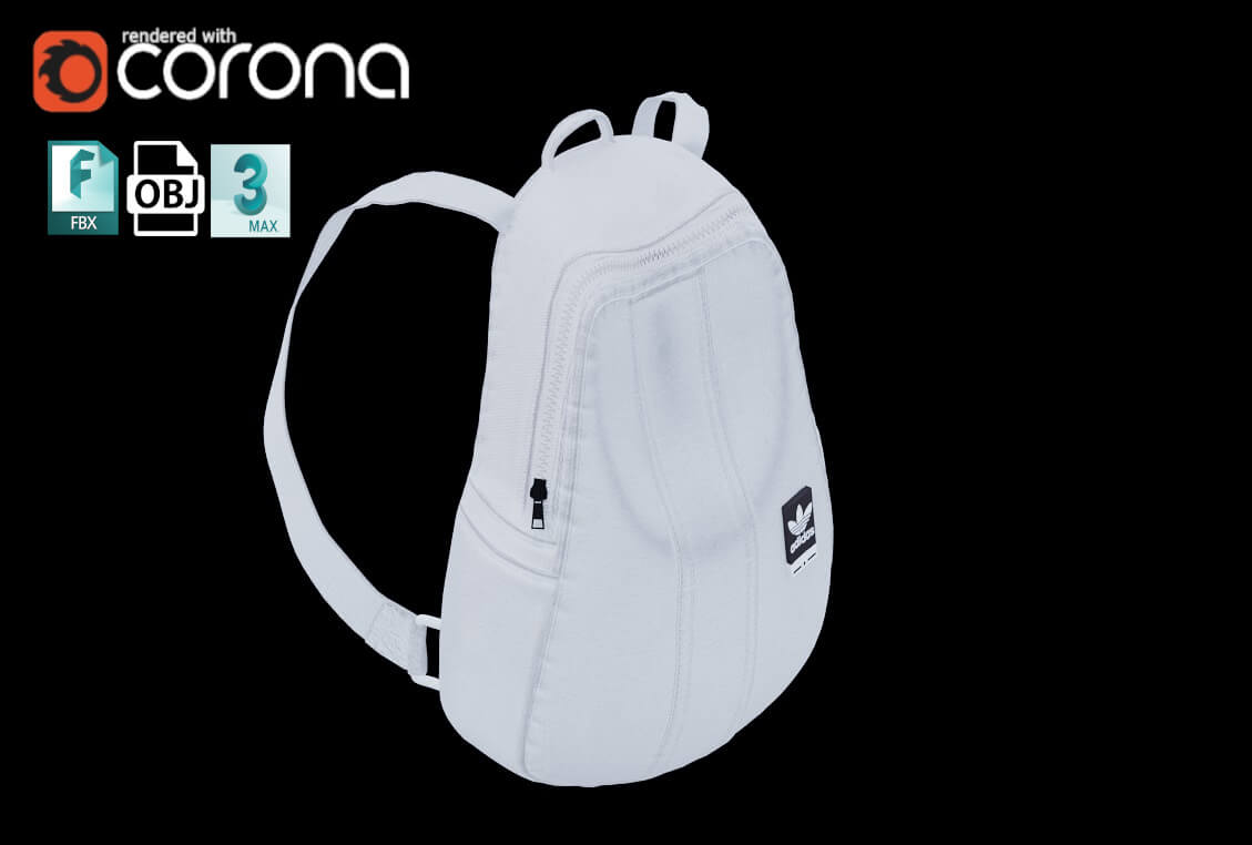 Adidas Training Backpack Low Poly PBR - 3D Model by 3Dog_Artist