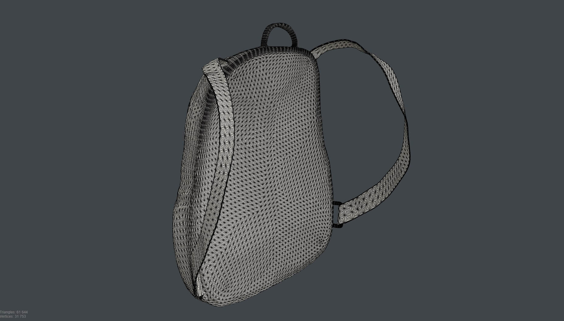 Adidas Training Backpack Low Poly PBR - 3D Model by 3Dog_Artist