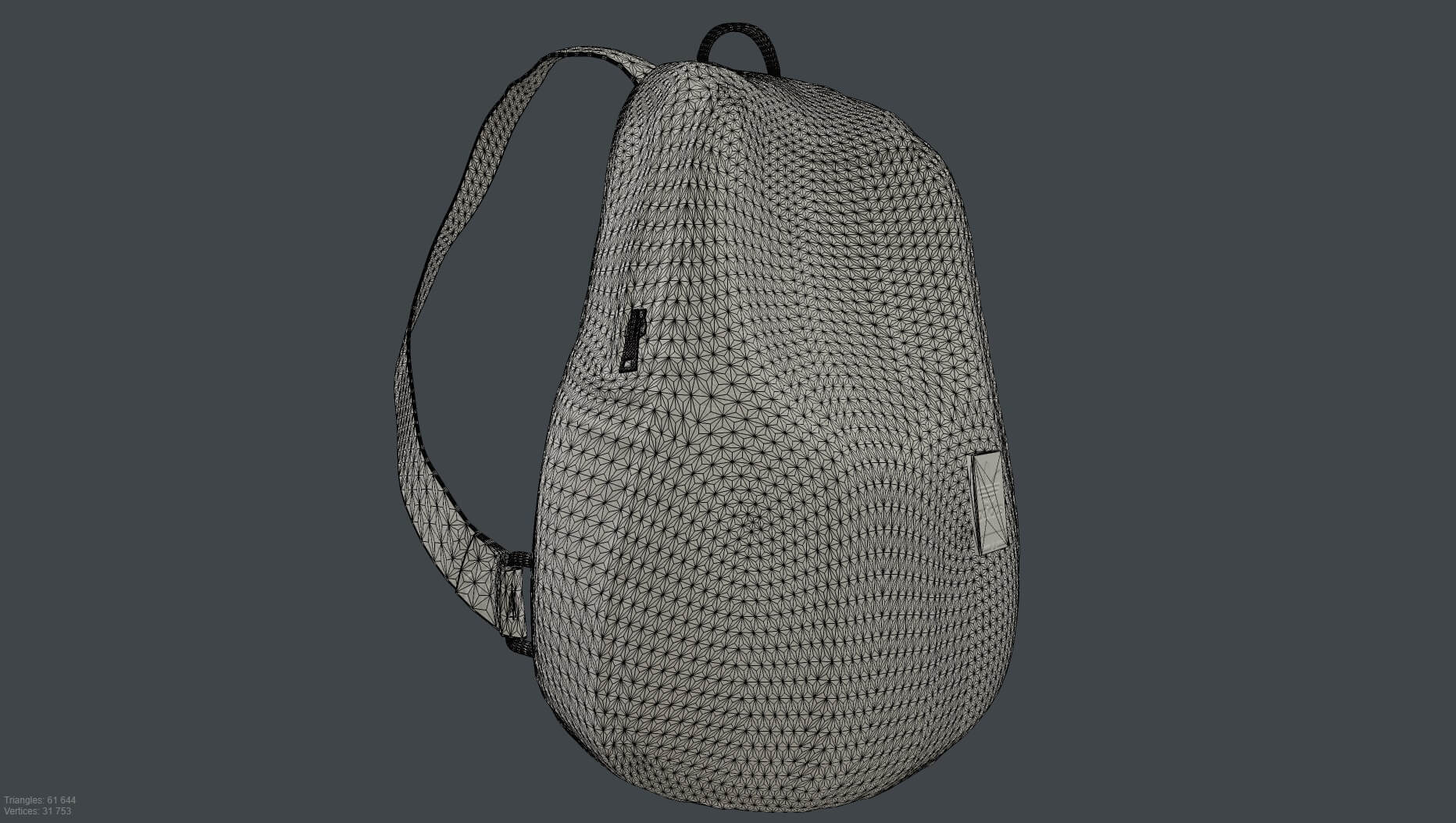 Adidas Training Backpack Low Poly PBR - 3D Model by 3Dog_Artist