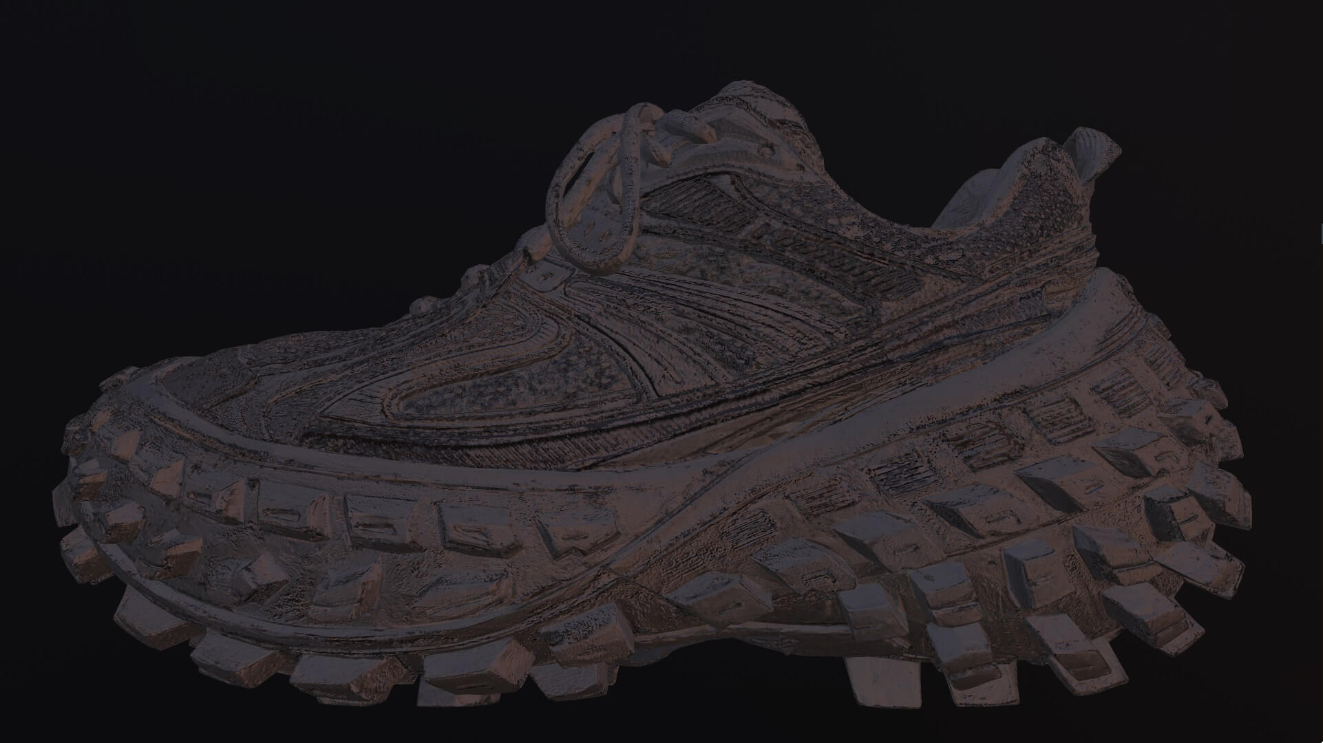 Balenciaga Defender Shoes Low Poly PBR - 3D Model by 3Dog_Artist