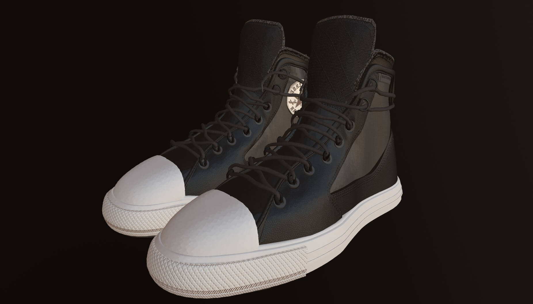 Converse All Star Shoes Low Poly PBR - 3D Model by 3Dog_Artist