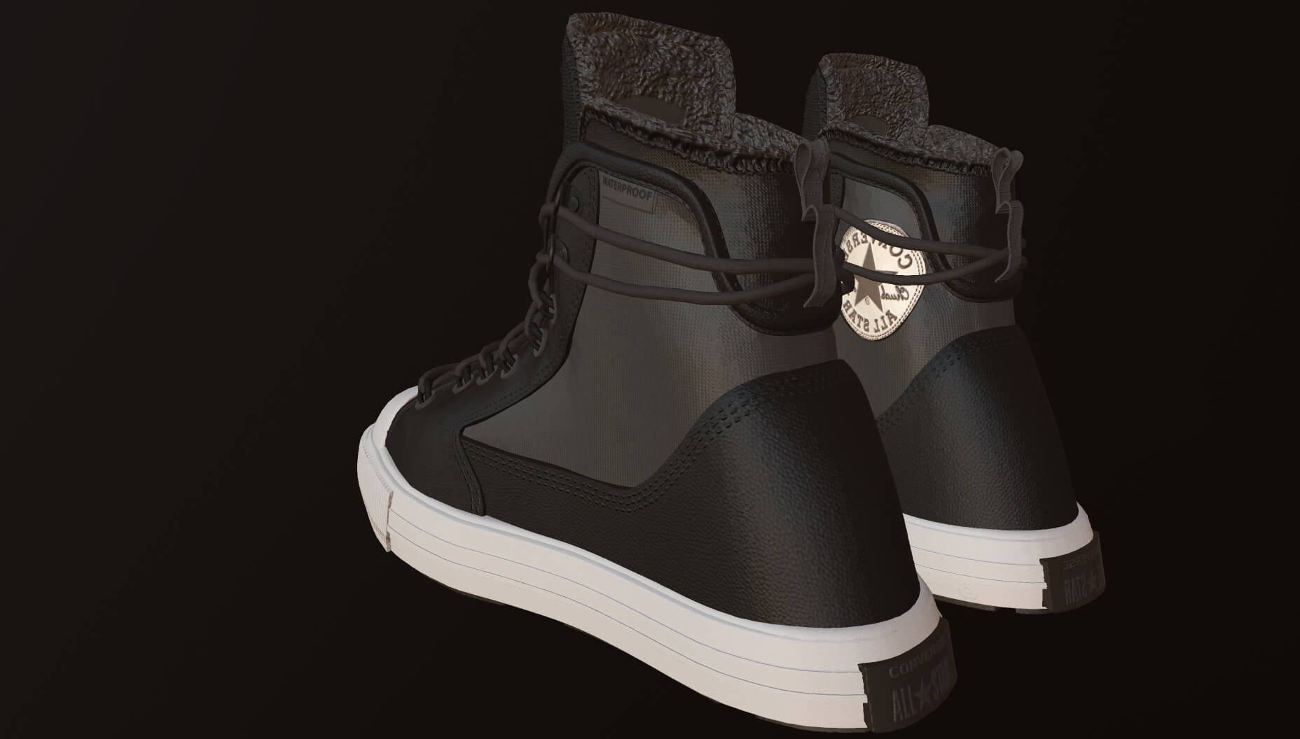 Converse All Star Shoes Low Poly PBR - 3D Model by 3Dog_Artist