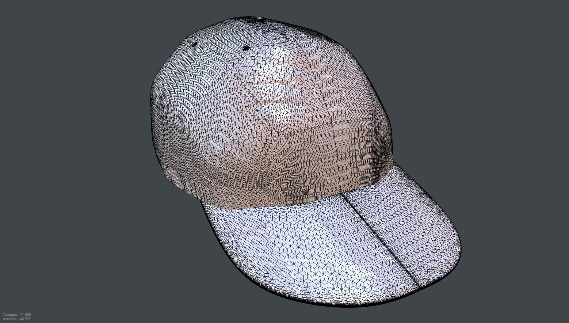 New Era NY Yankee Cap Low Poly PBR - 3D Model by 3Dog_Artist