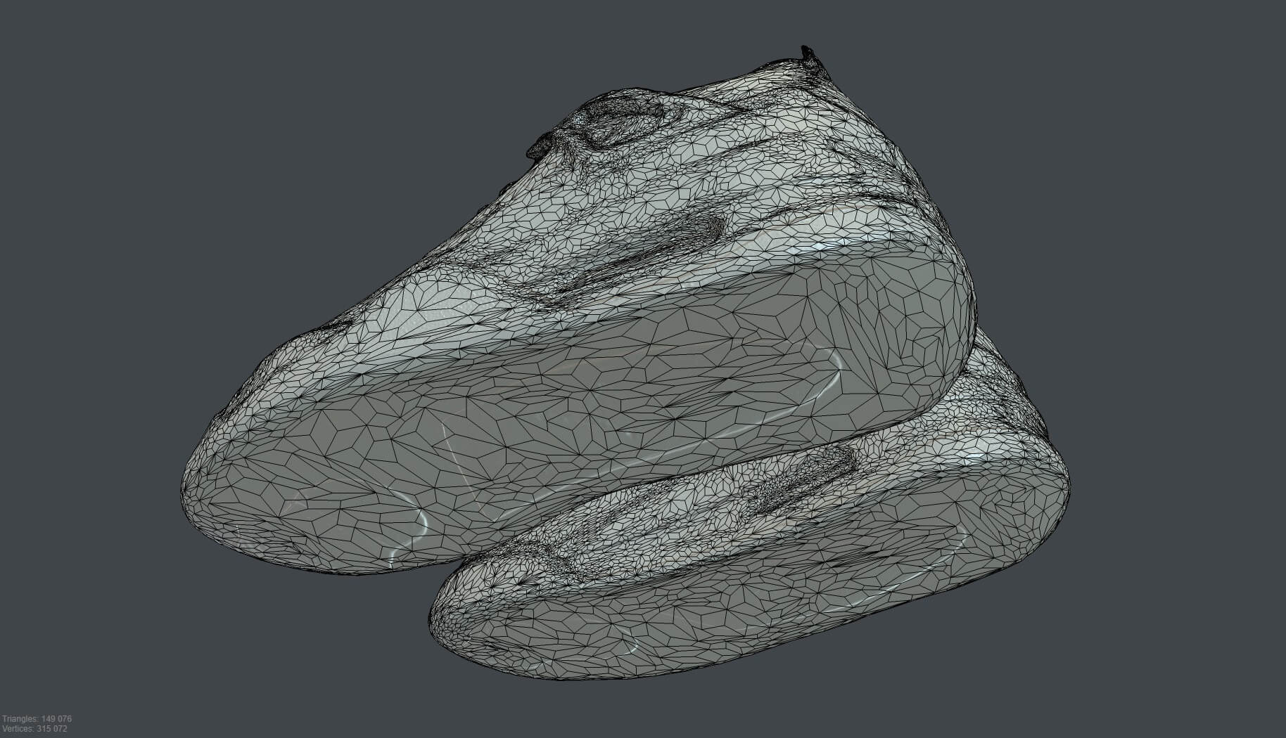 Nike Air Jordan 4 Cactus Jack Shoes Low Poly PBR - 3D Model by 3Dog_Artist