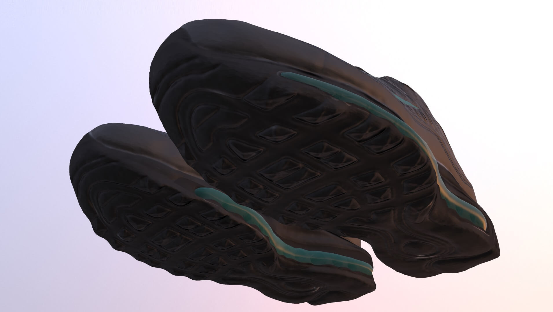 Nike Air Max 98 Shoes Low Poly PBR - 3D Model by 3Dog_Artist