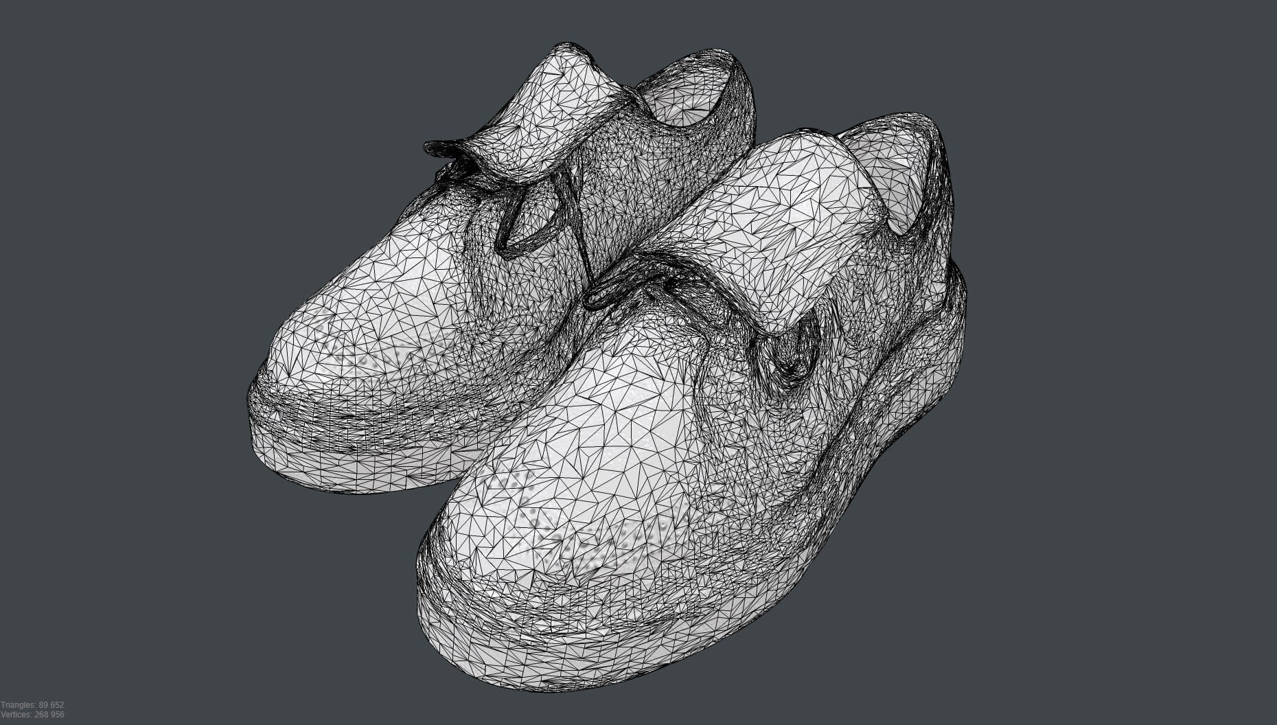 Nike Kwondo Loffer Shoes Low Poly PBR - 3D Model by 3Dog_Artist