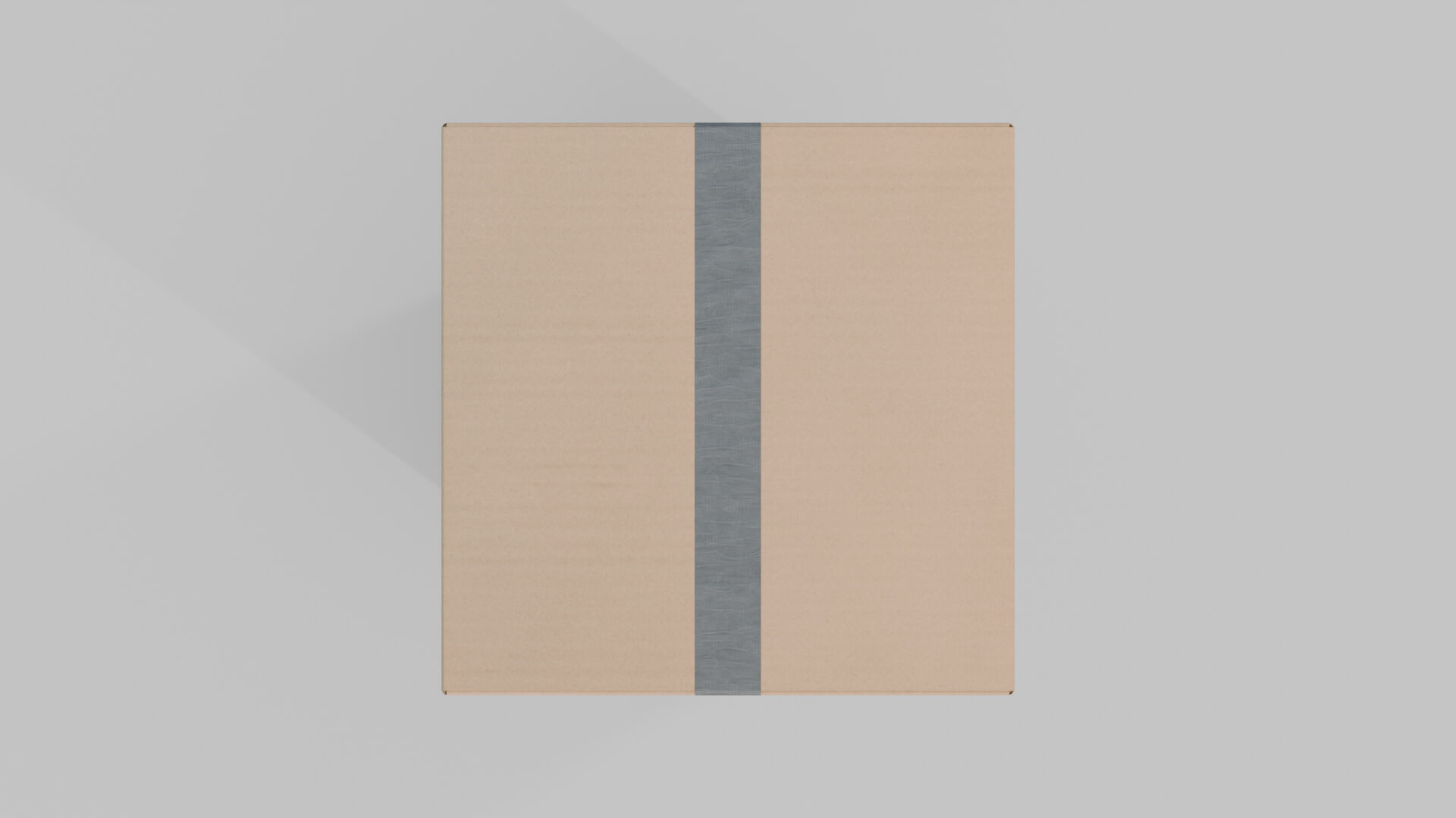 Cube Tall Cardboard Box - Rigged and Fully Customizable 3D Model by ...