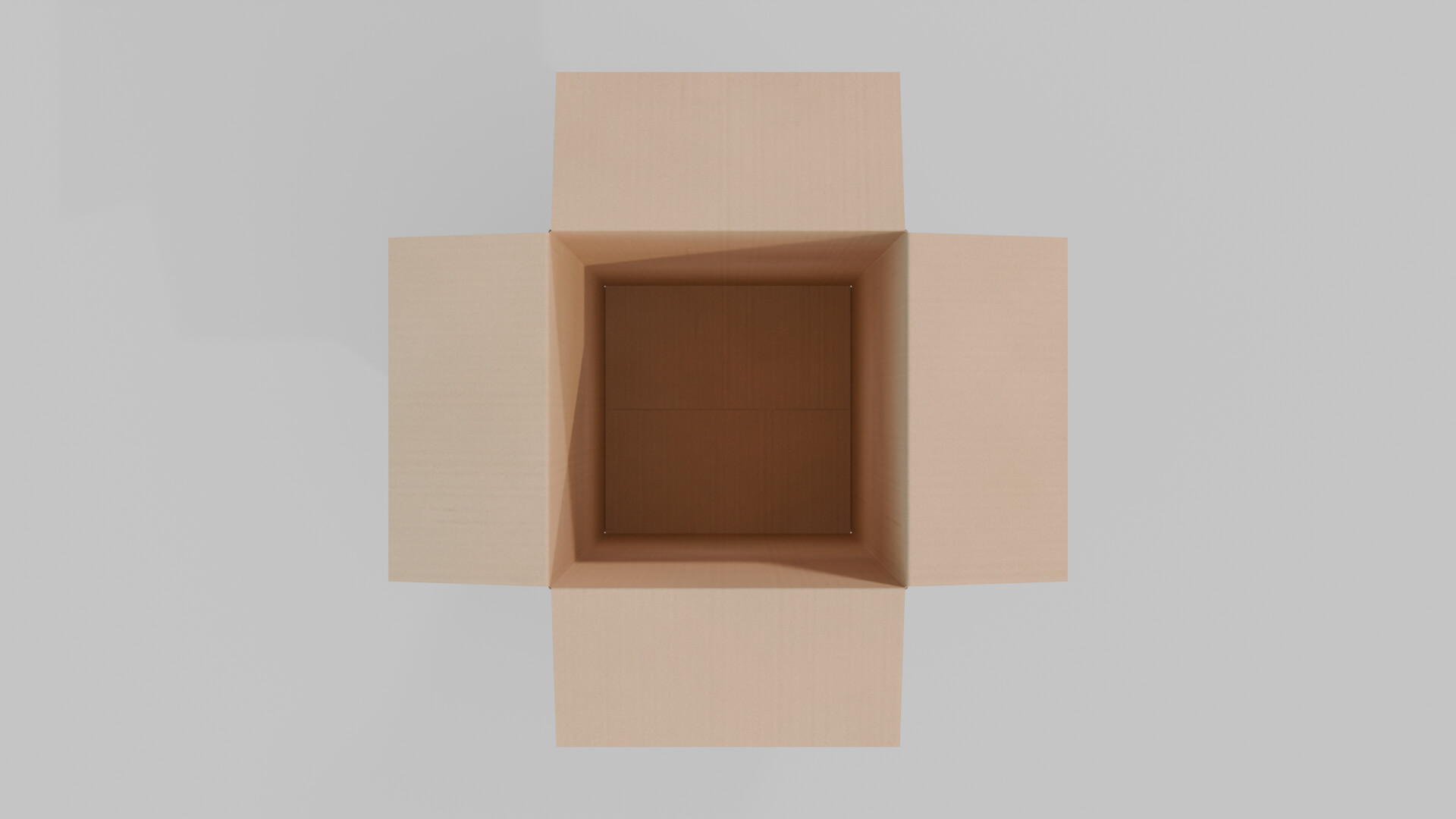 Cube Tall Cardboard Box - Rigged and Fully Customizable 3D Model by ...