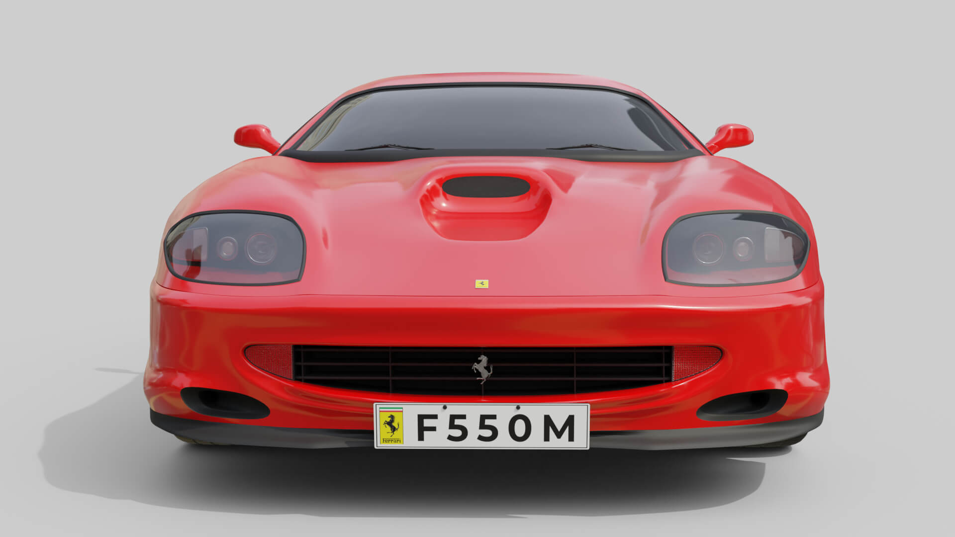 Ferrari 550 Maranello - 3D Model by 3DPolyForge