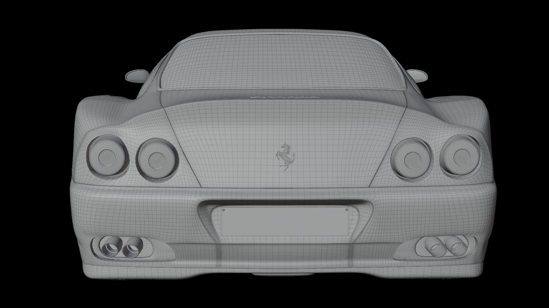 Ferrari 550 Maranello - 3D Model by 3DPolyForge