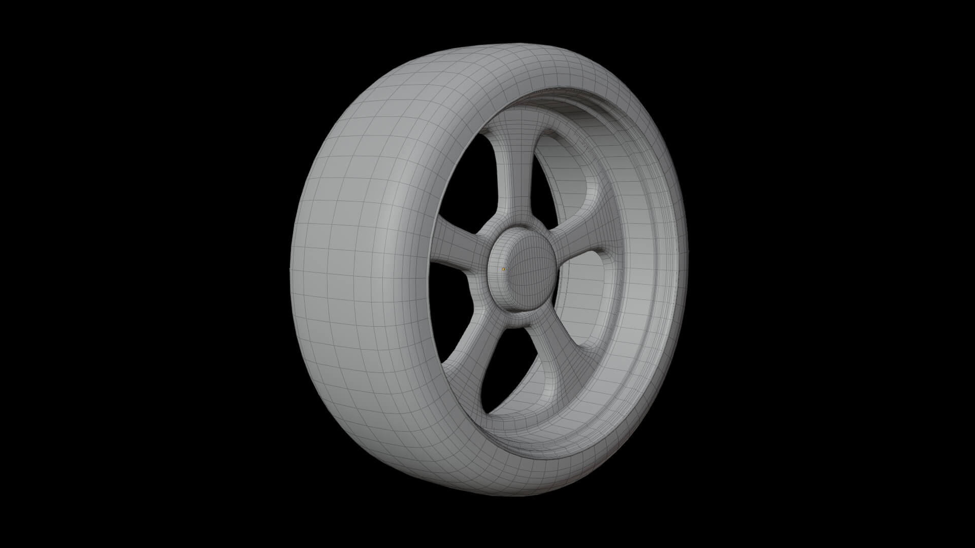 High-Detail Racing Car Wheel for Games and Rendering 3D Model by ...