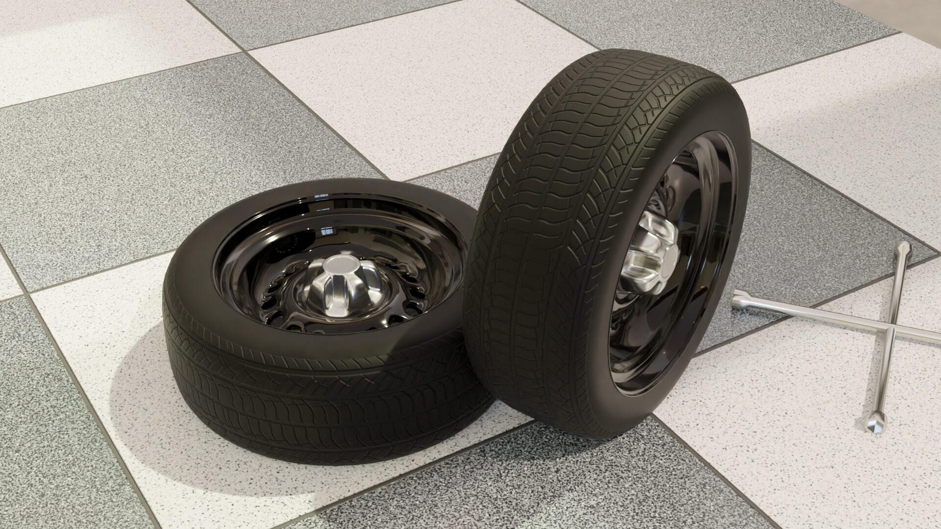 High-Performance Sport Car Wheel for Games & Rendering 3D Model by ...