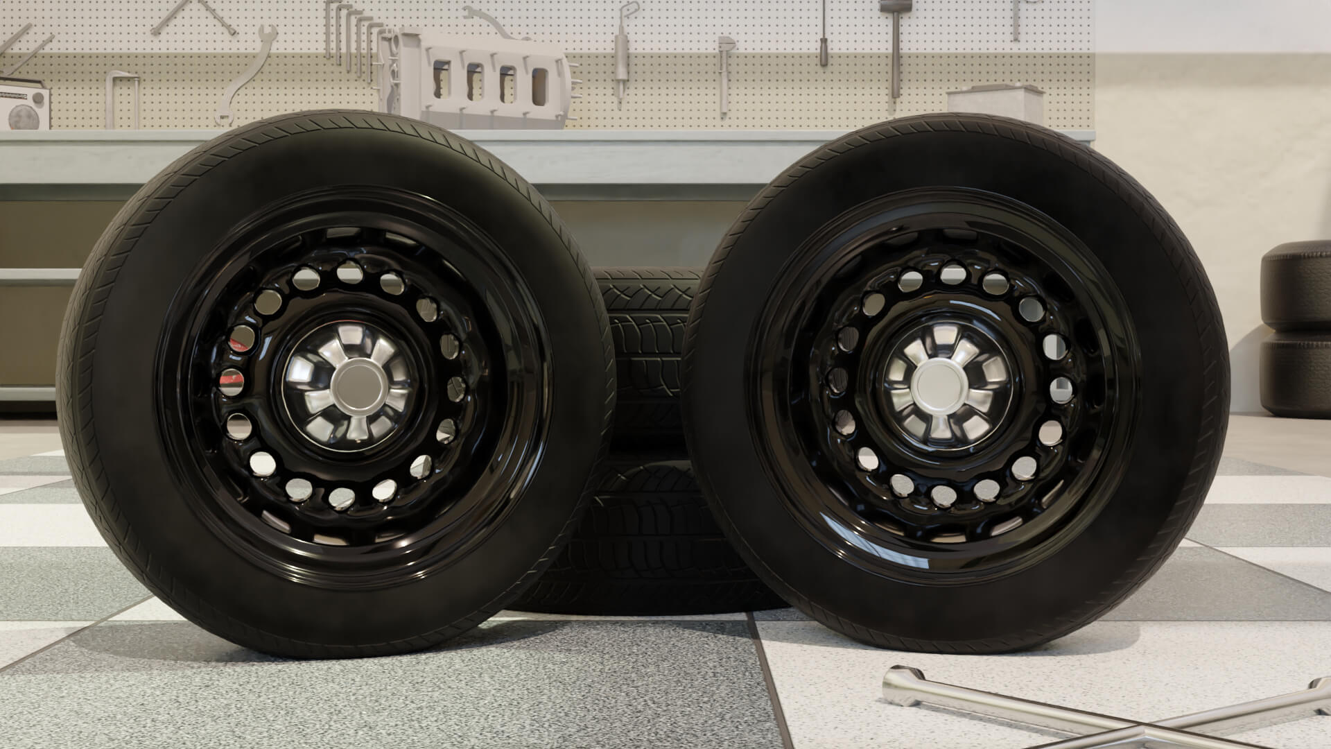 High-Performance Sport Car Wheel for Games & Rendering 3D Model by ...