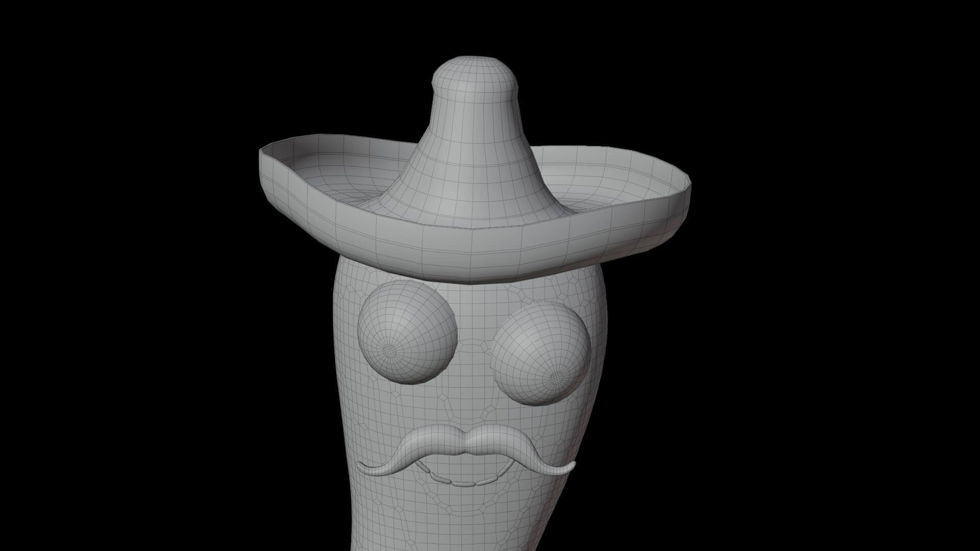 Mexican Dancing Cactus Toy - Rigged and Animated 3D Model by 3DPolyForge