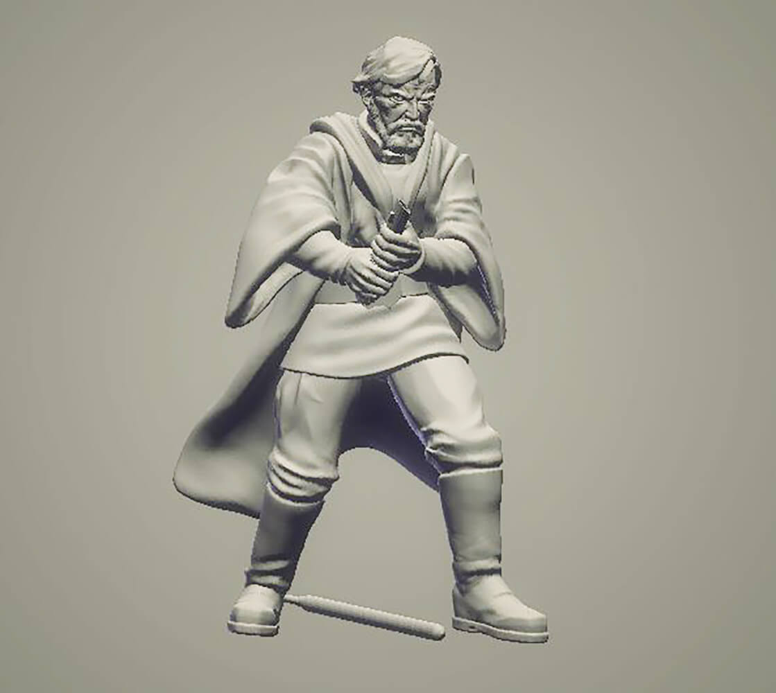 Astral Master Star War Miniatures - 3D Print Model by 3DPrintingDesigner