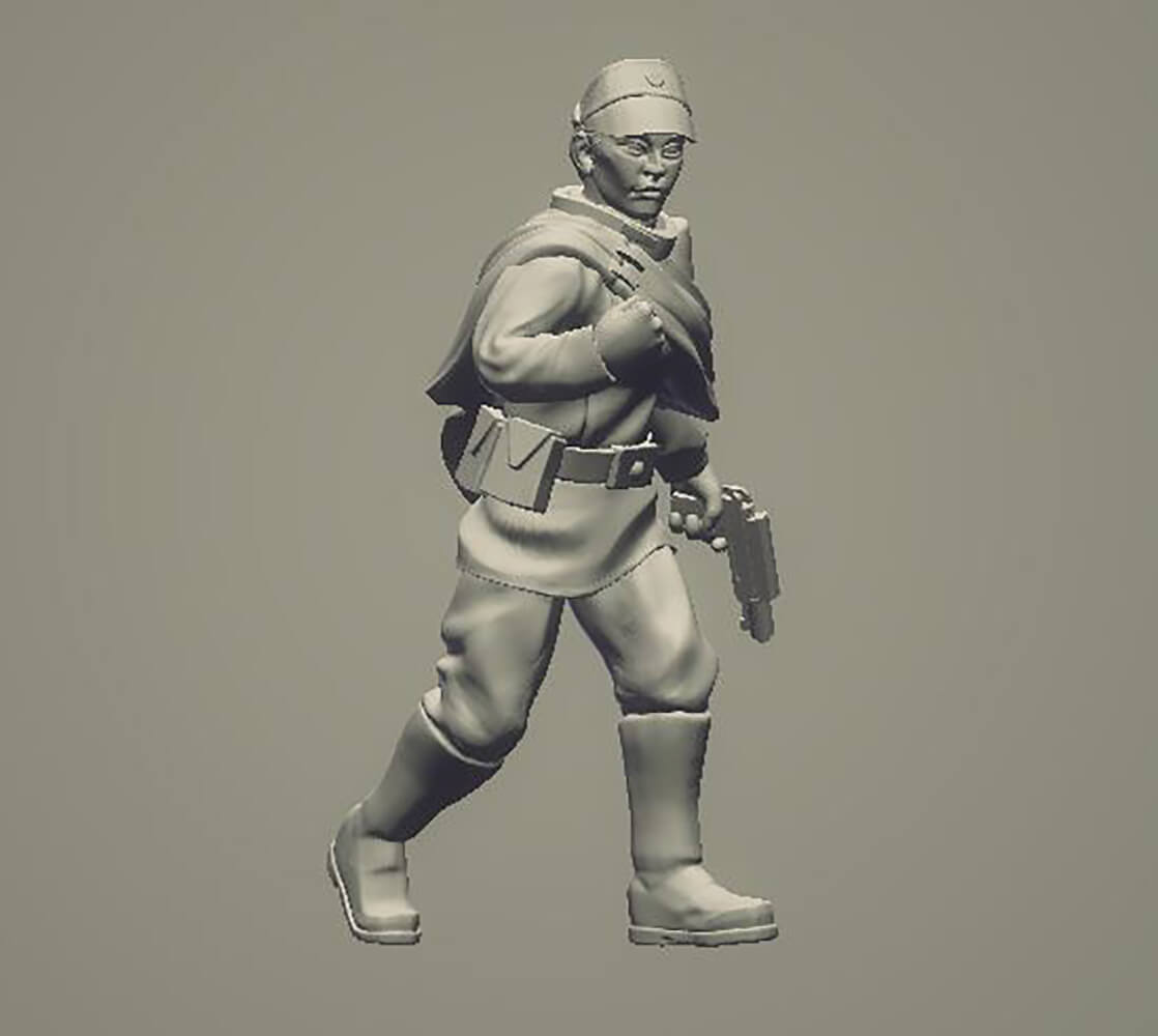 Authority Field Commander - 3D Model by 3DPrintingDesigner