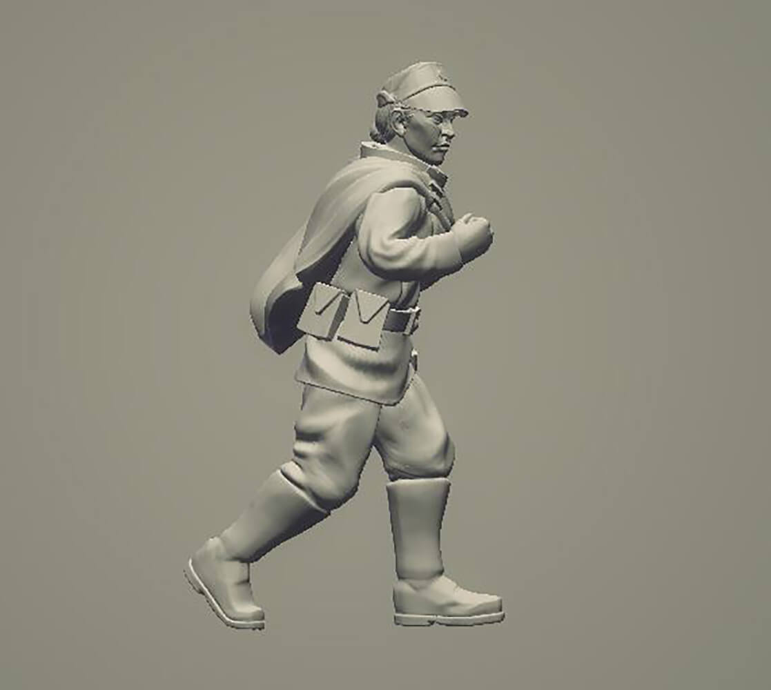 Authority Field Commander - 3D Model by 3DPrintingDesigner