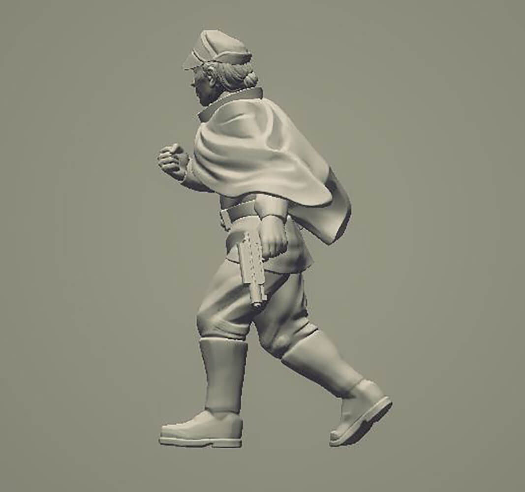 Authority Field Commander - 3D Model by 3DPrintingDesigner