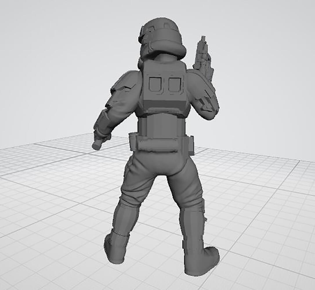 Authority Wardens Bundle - 3D Model by 3DPrintingDesigner