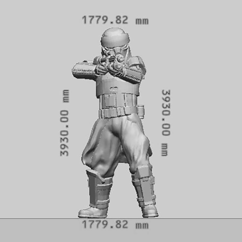 Beach Trooper - 3D Print Model by 3DPrintingDesigner