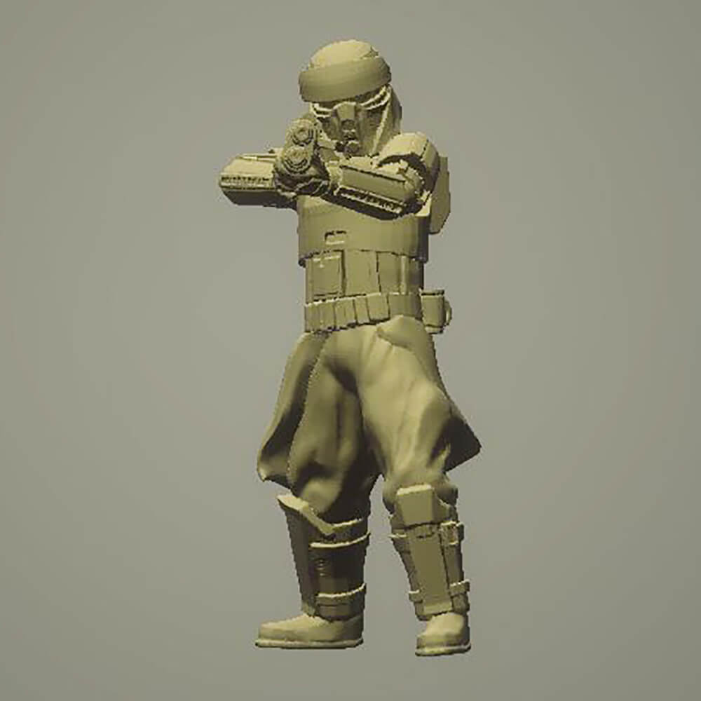 Beach Trooper - 3D Print Model by 3DPrintingDesigner