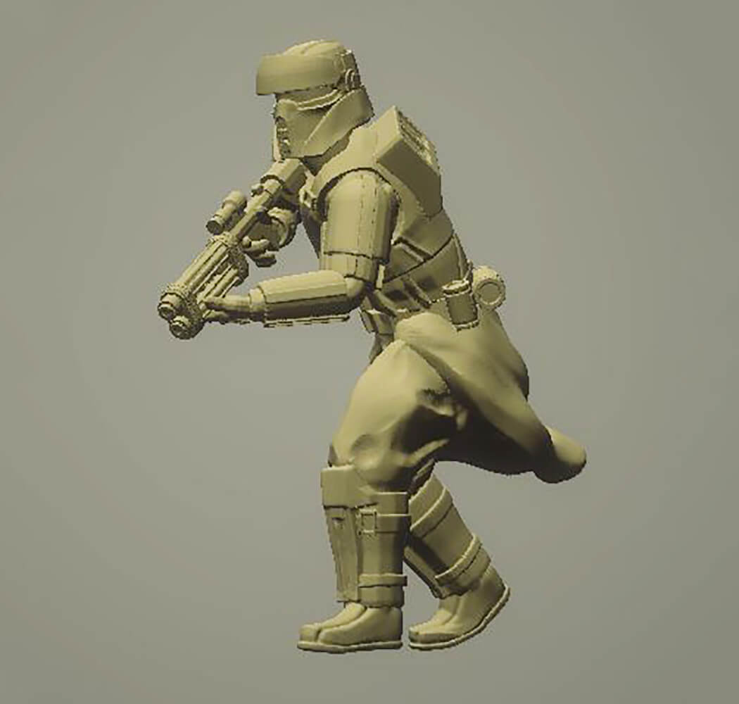 Beach Trooper - 3D Print Model by 3DPrintingDesigner