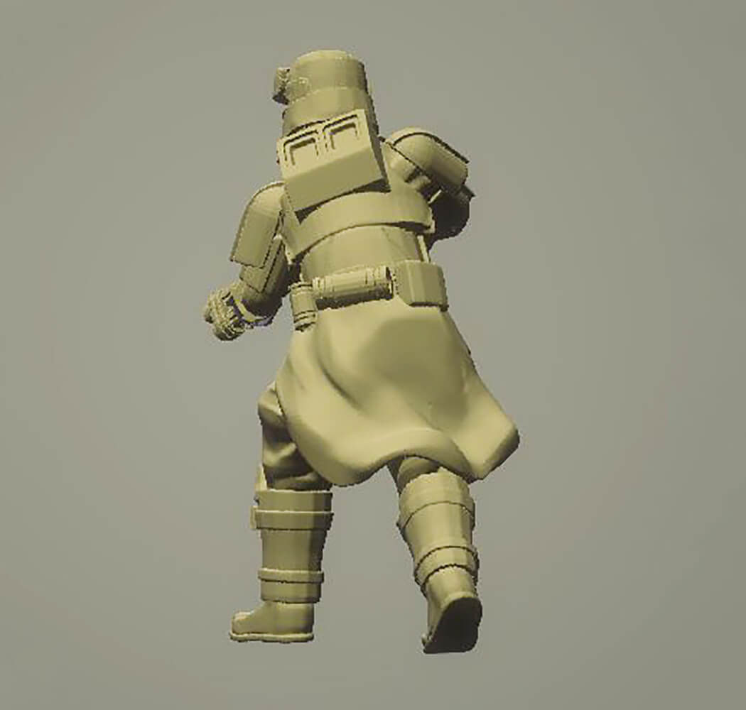 Beach Trooper - 3D Model by 3DPrintingDesigner