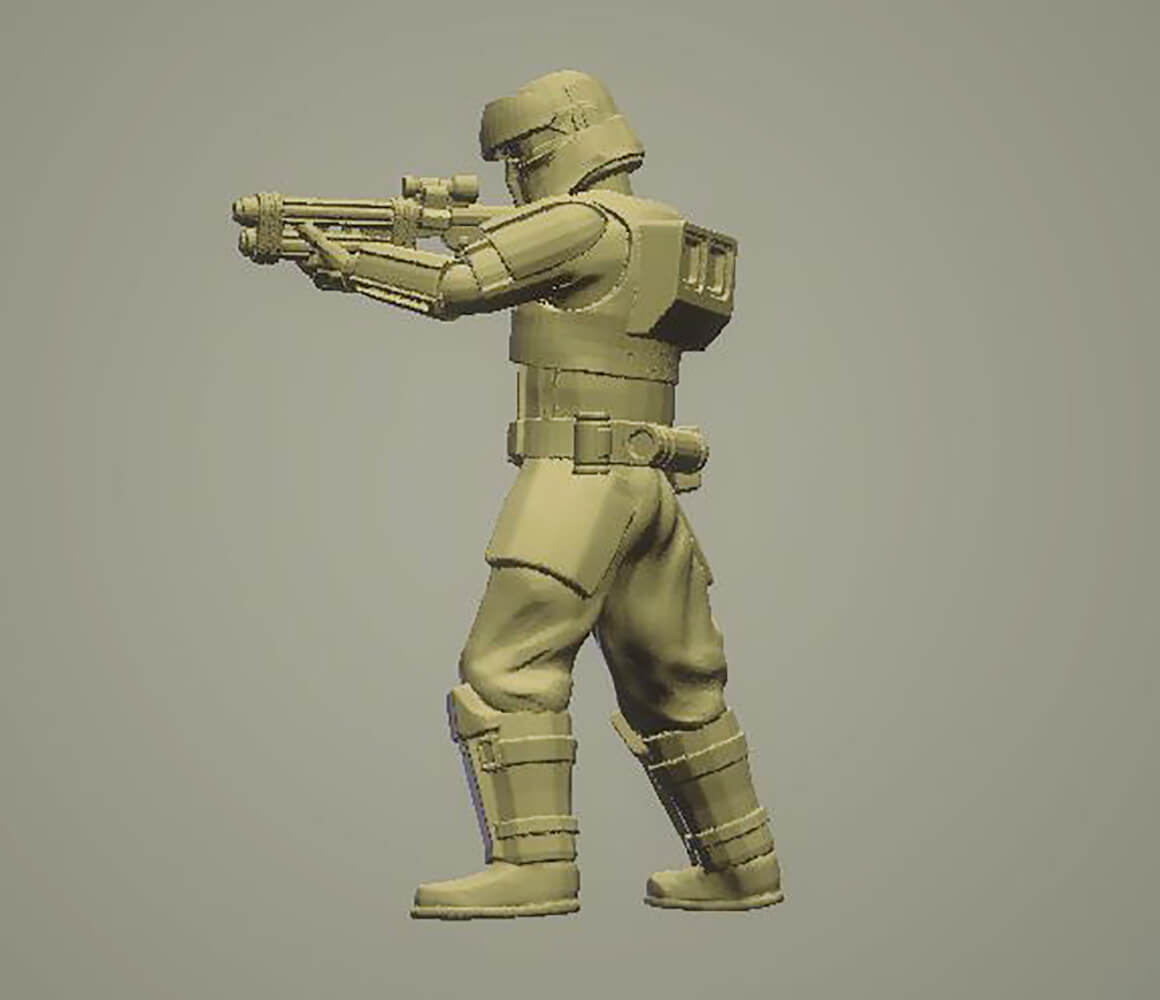 Beach Trooper - 3D Print Model by 3DPrintingDesigner