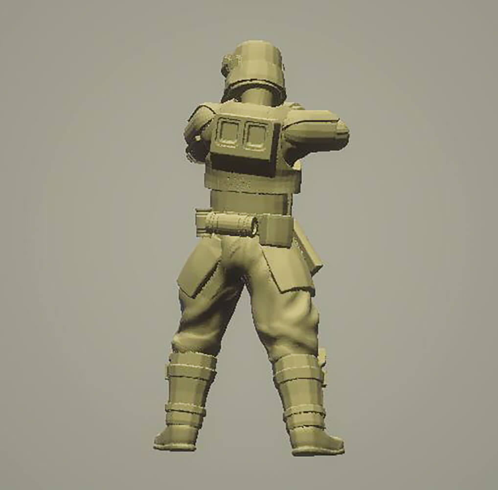 Beach Trooper - 3D Print Model by 3DPrintingDesigner