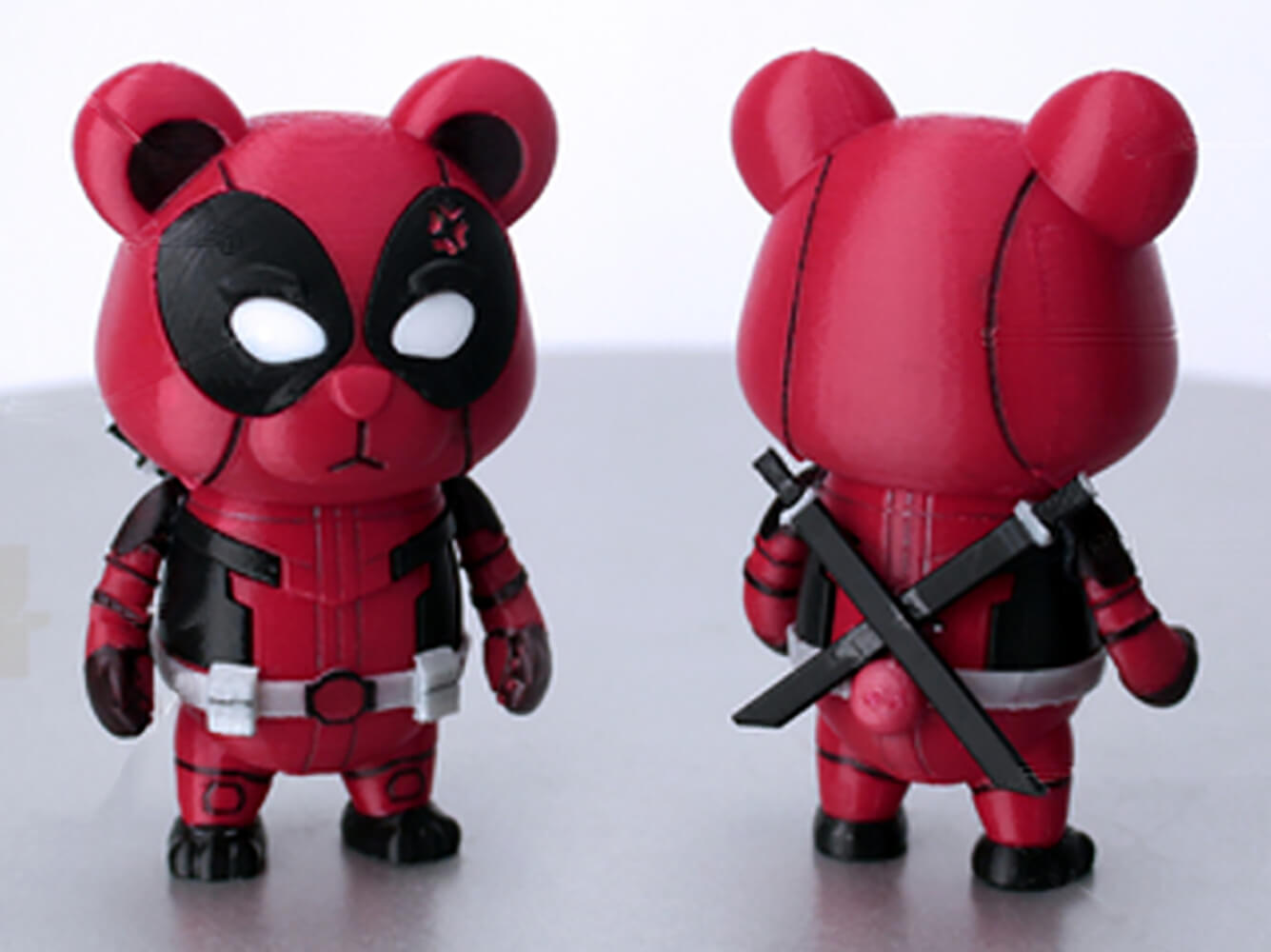 Bear Deadpool - 3D Model by 3DPrintingDesigner