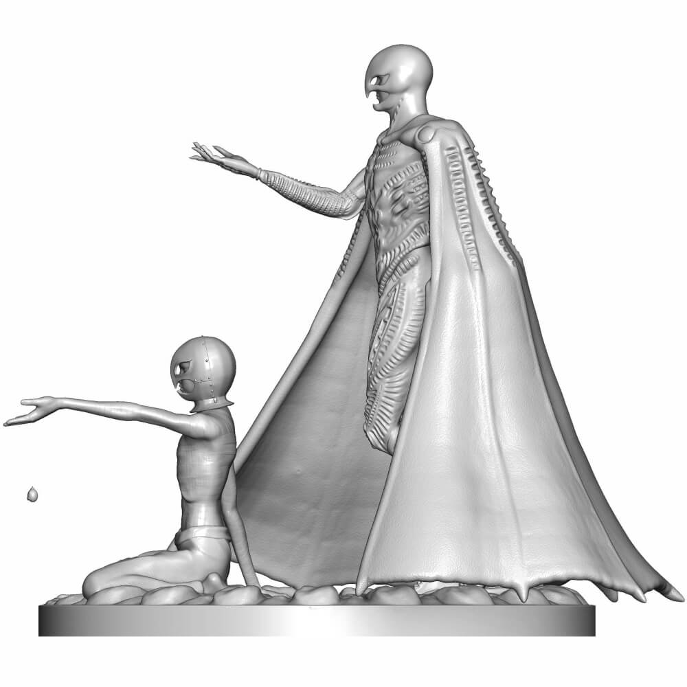 Berserk Femto and Griffith - 3D Model by 3DPrintingDesigner