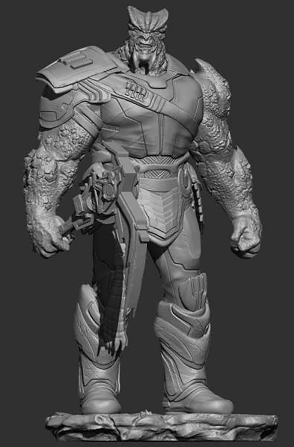 Black Dwarf - Cull Obsidian 3D Model by 3DPrintingDesigner