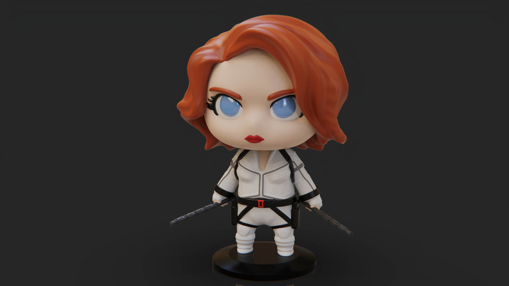 Black Widow (Black Widow) - 3D Print Model by 3DPrintingDesigner