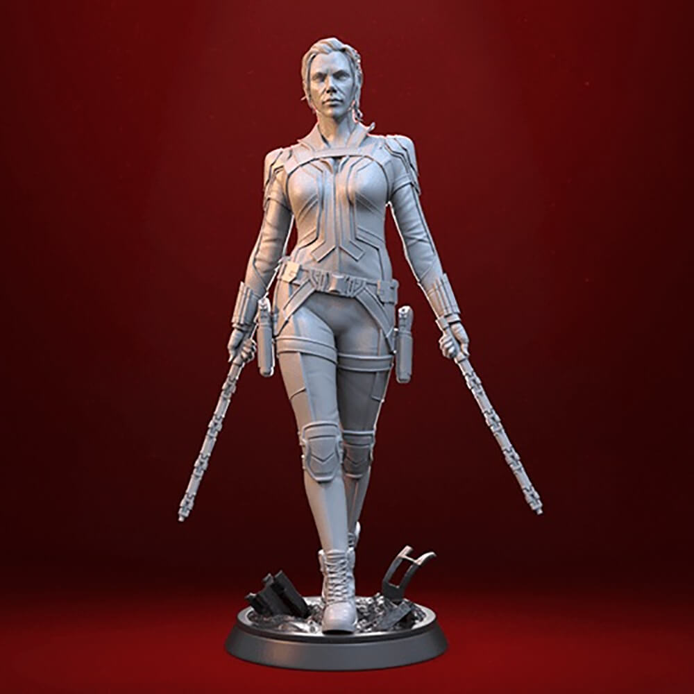 Black Widow (Black Widow) - 3D Print Model by 3DPrintingDesigner