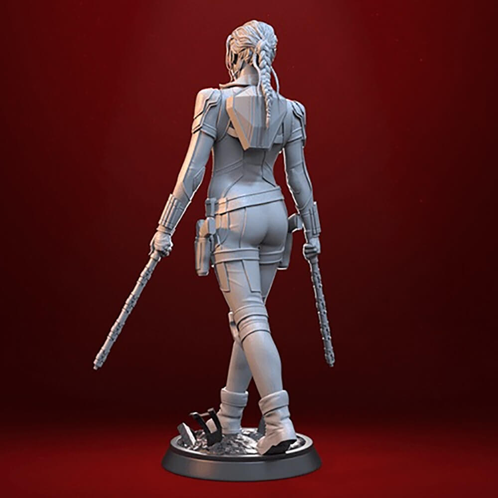 Black Widow (Black Widow) - 3D Print Model by 3DPrintingDesigner