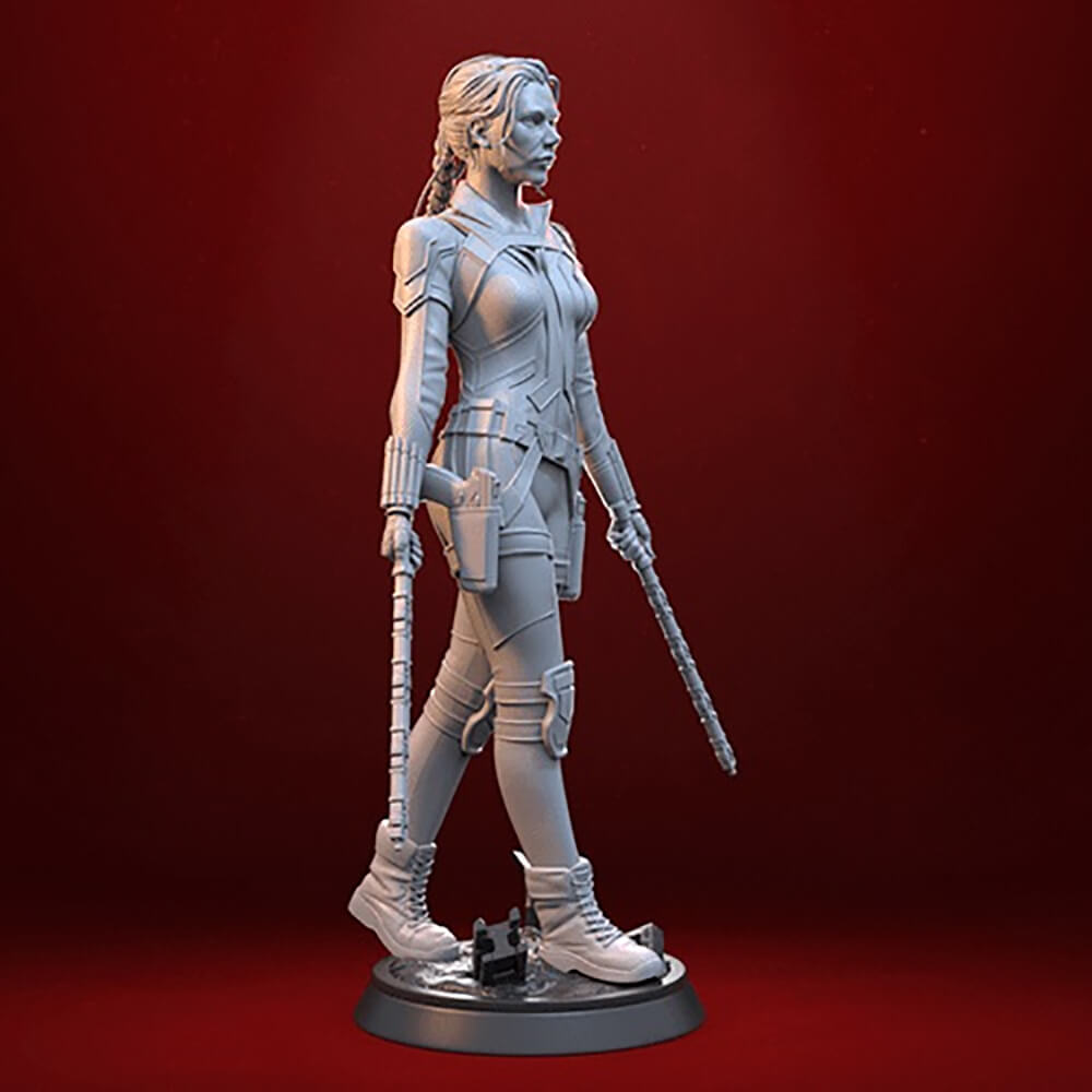 Black Widow (Black Widow) - 3D Print Model by 3DPrintingDesigner