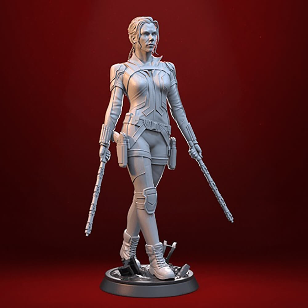 Black Widow (Black Widow) - 3D Print Model by 3DPrintingDesigner