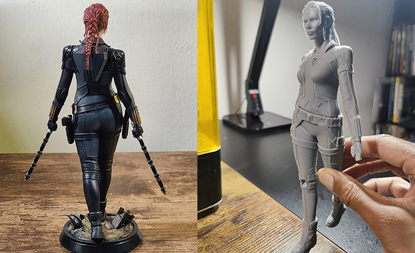 Black Widow (Black Widow) - 3D Print Model by 3DPrintingDesigner