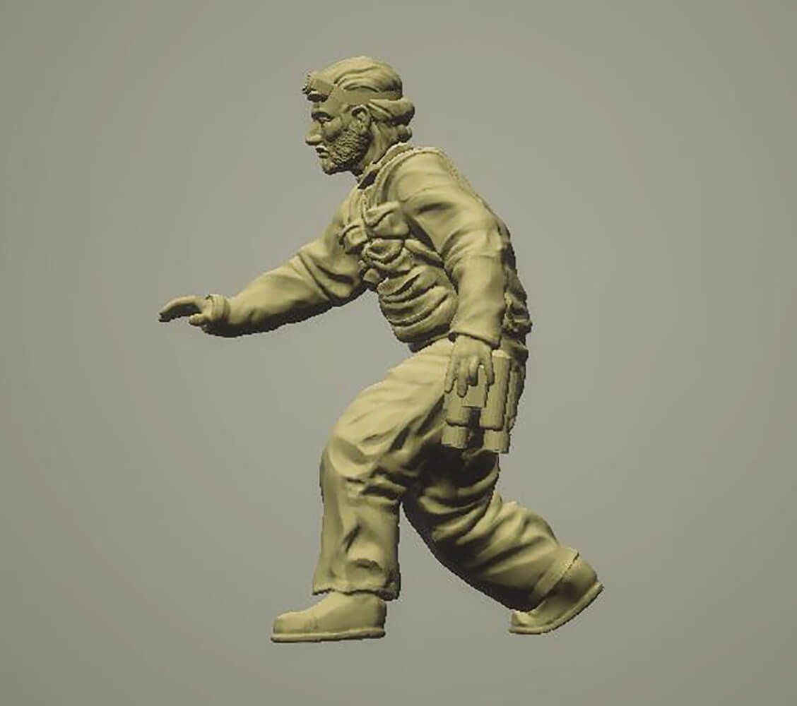 Brave Defector - 3D Model by 3DPrintingDesigner