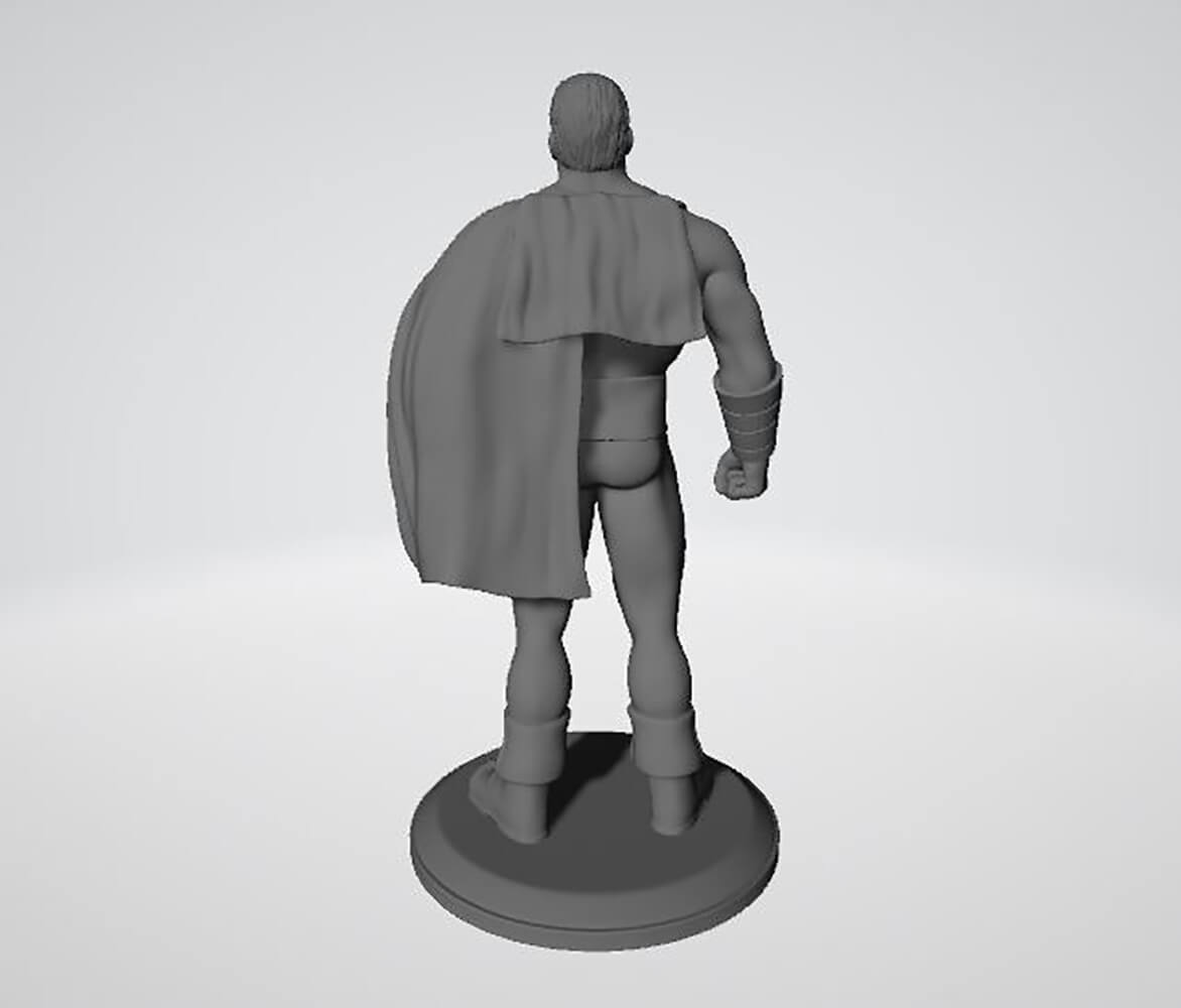 Captain Marvel - 3D Model by 3DPrintingDesigner