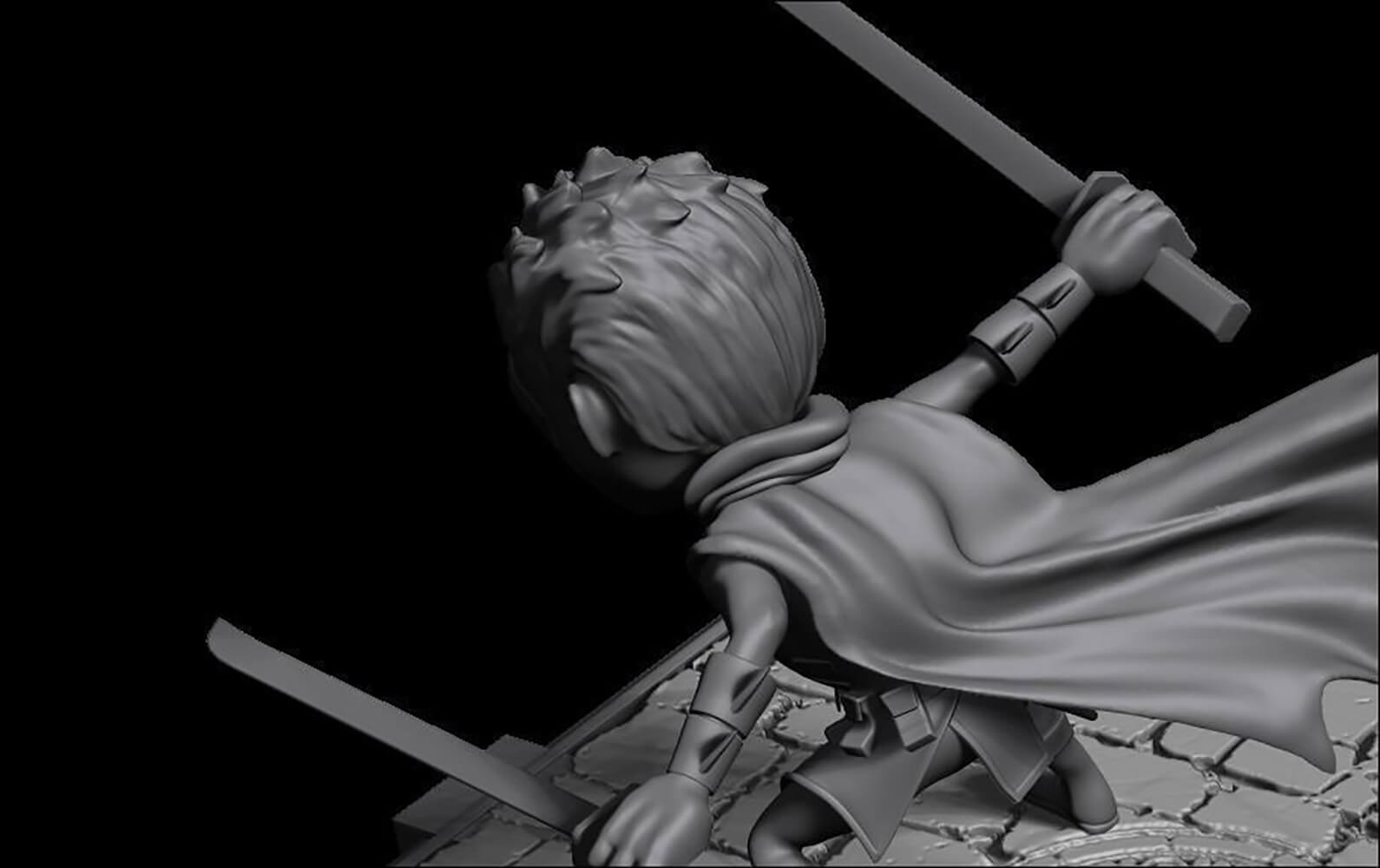 Chibi Robin (Chibi Robin) - 3D Model by 3DPrintingDesigner