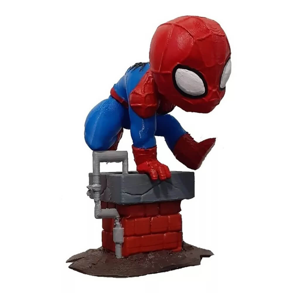 Chibi Spiderman 3d Print Model By 3dprintingdesigner