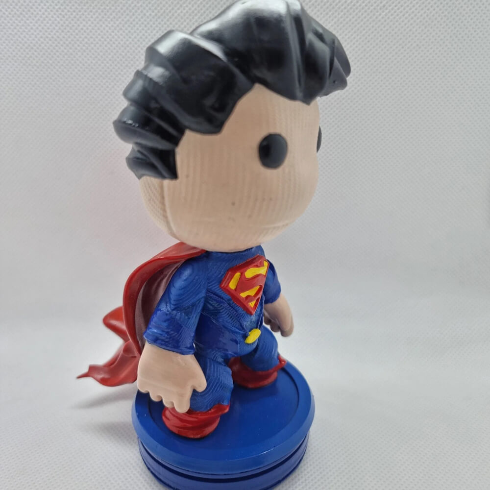 Chibi Superman - 3D Model by 3DPrintingDesigner