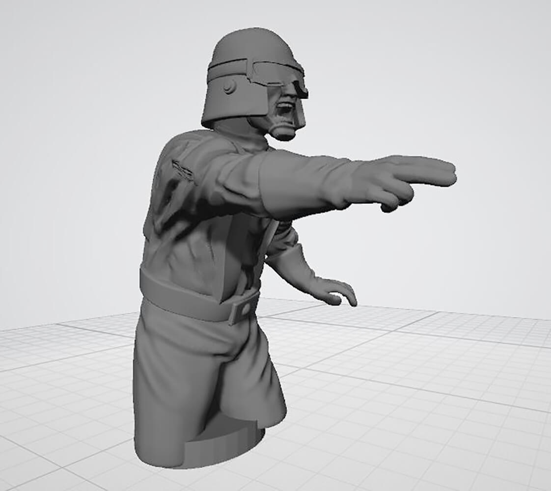 Chicken Walker Crew - 3D Print Model by 3DPrintingDesigner