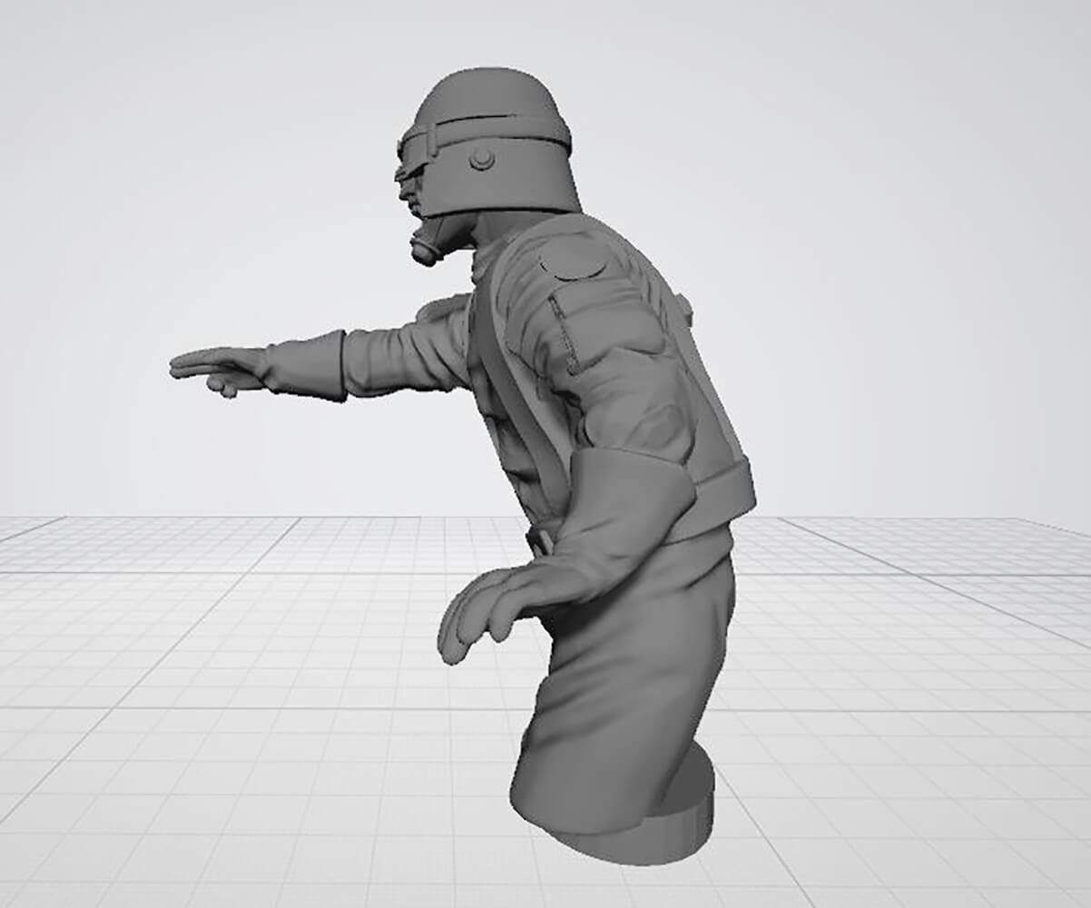 Chicken Walker Crew - 3D Model by 3DPrintingDesigner